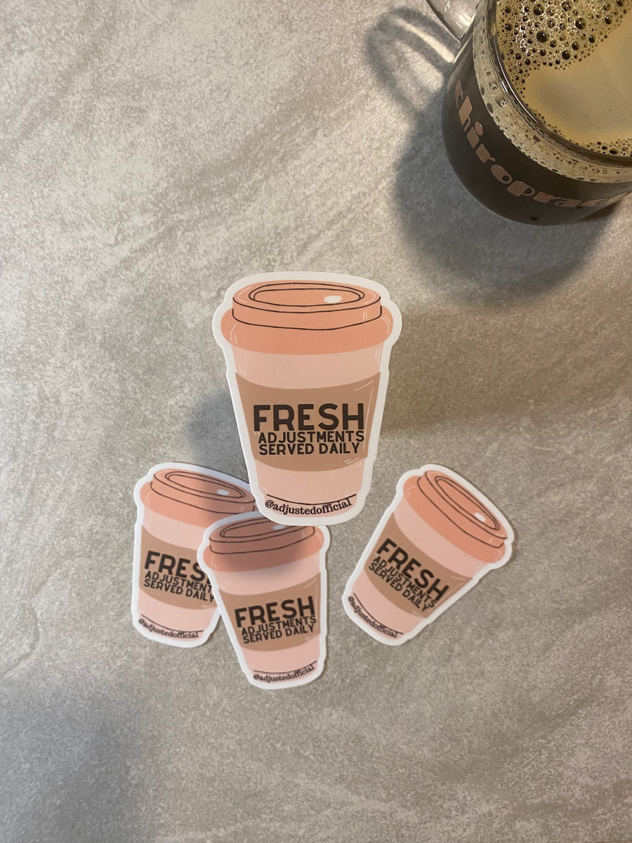 Fresh Adjustment Sticker – Adjusted Official